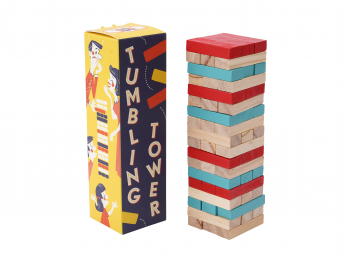 Traditional Toy Co. Wooden Topple Tower - Langata Link Shops